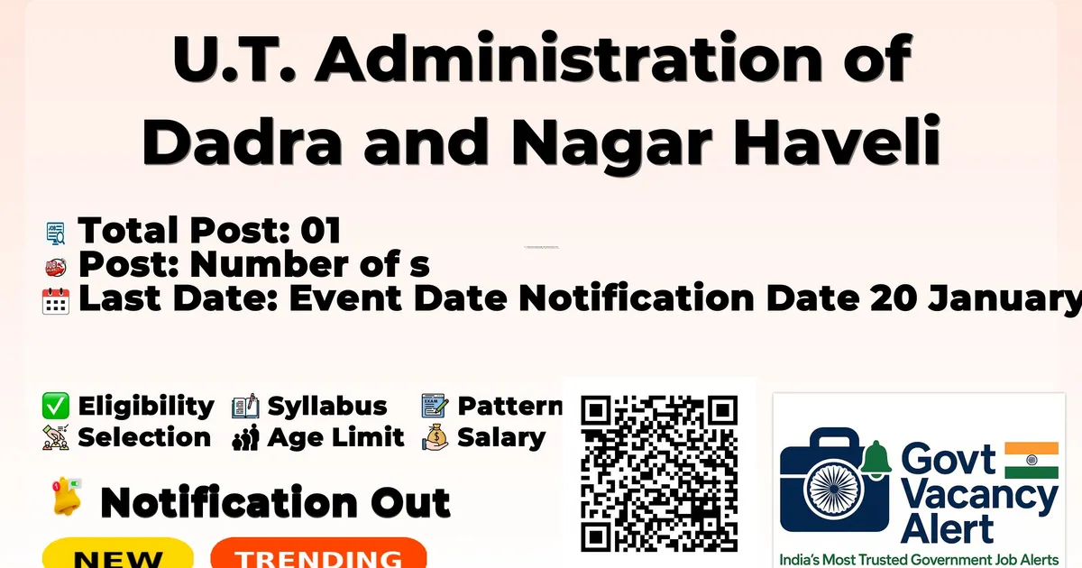U.T. Administration of Dadra and Nagar Haveli and Daman and Diu ...